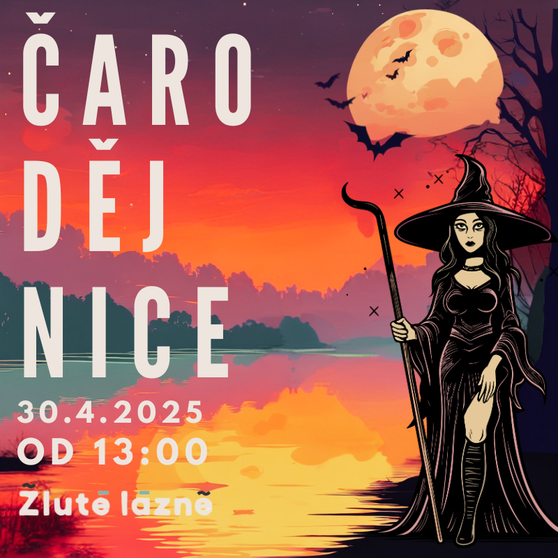 Čarodějnice 2025 - Žluté lázně